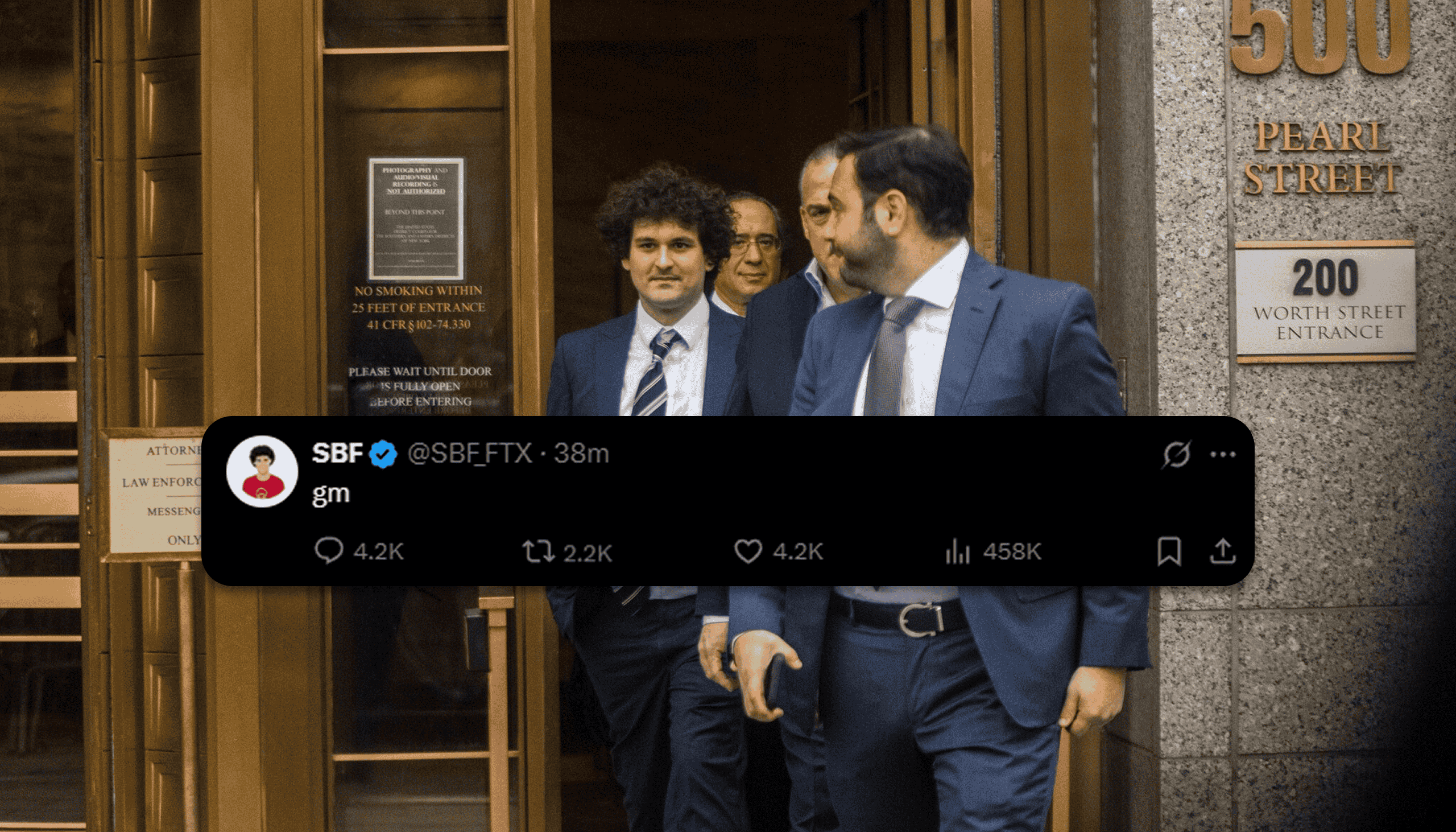 SBF Breaks His Silence: Tweets GM After Months of Silence | Coincub